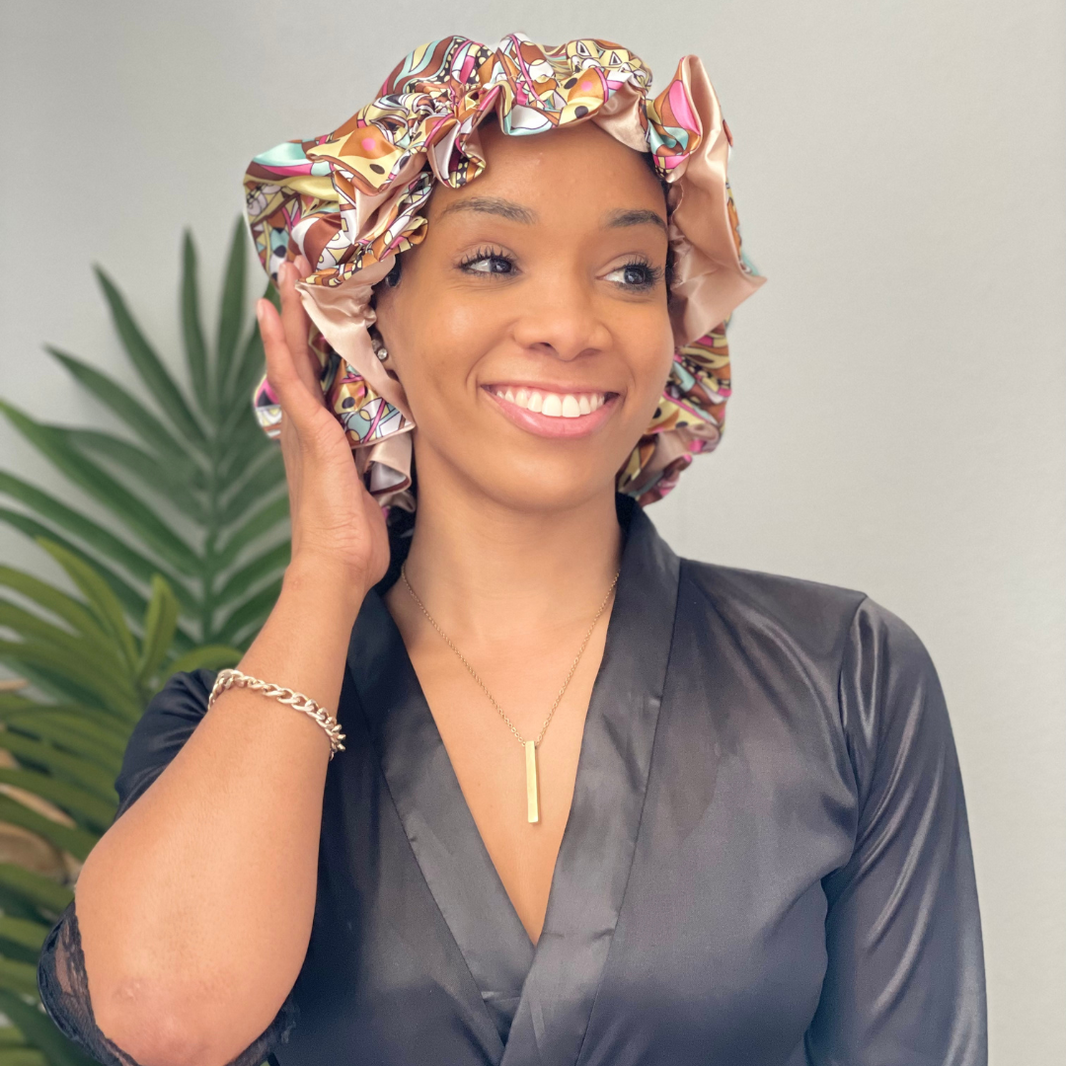 Premium Satin Sleep Caps and Bonnets – BonnetKits™️